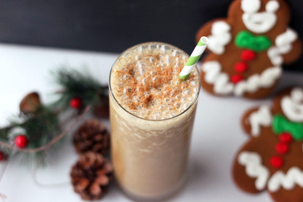 Gingerbread Smoothie (Protein Shake Recipe)