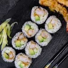 Delicious Godzilla Roll Sushi [Shrimp Tempura Roll Recipe]