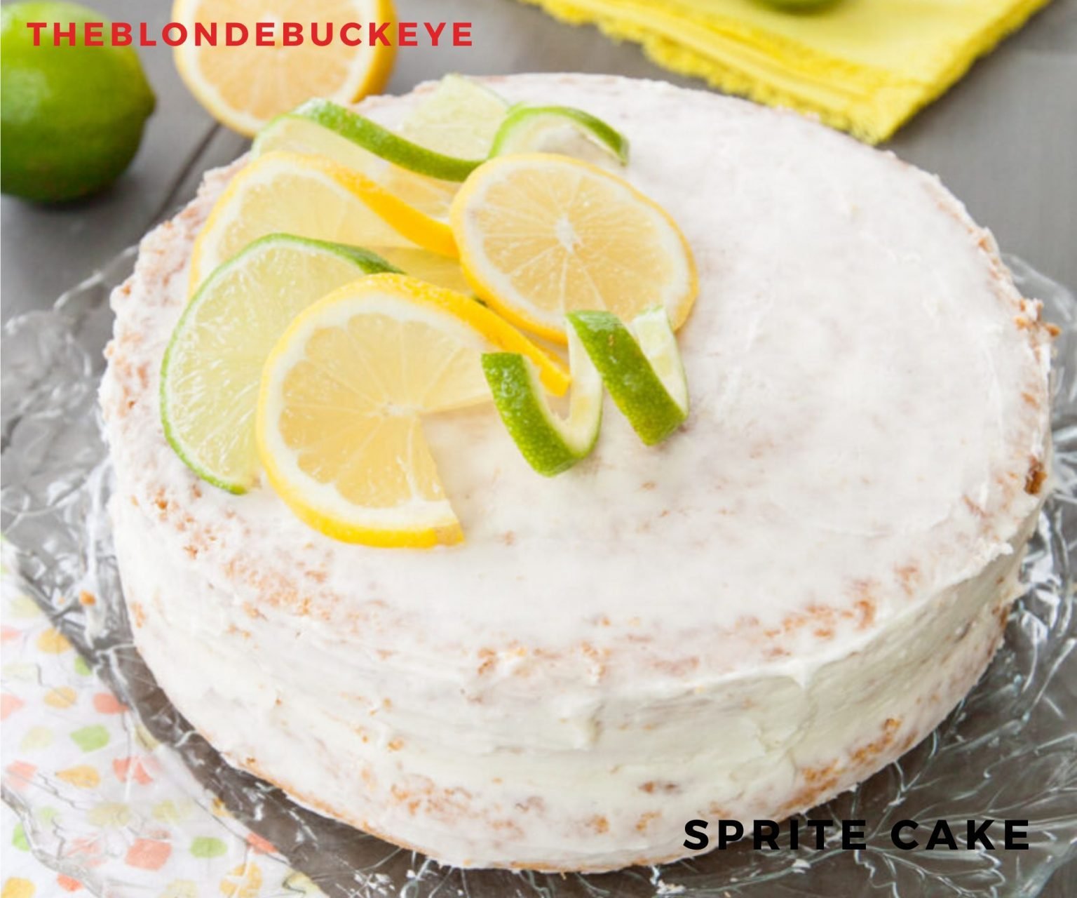 Easy Sprite Cake Recipe!